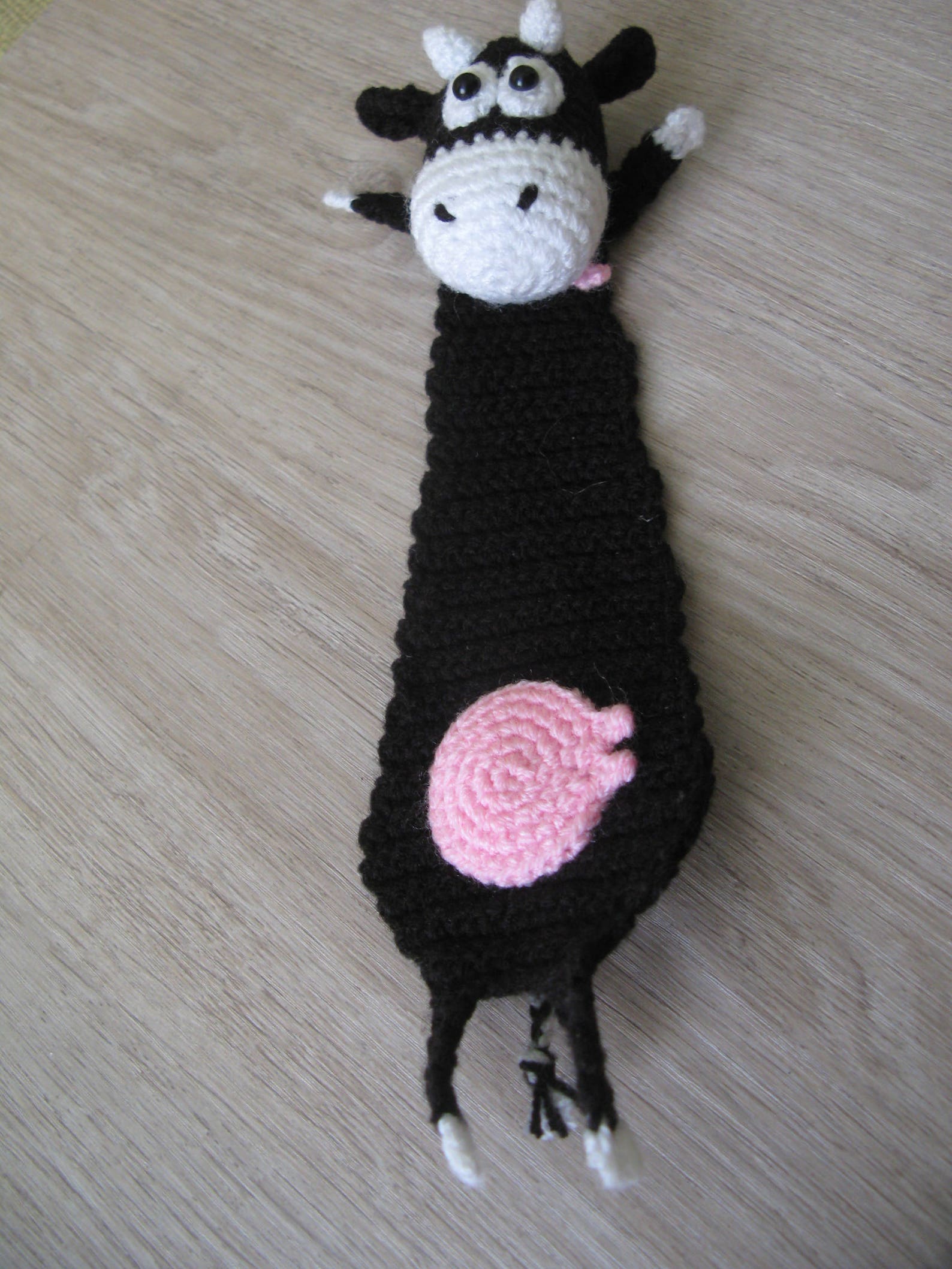 Funny Bookmark Cow Crochet Pattern, Amigurumi Tutorial - Etsy