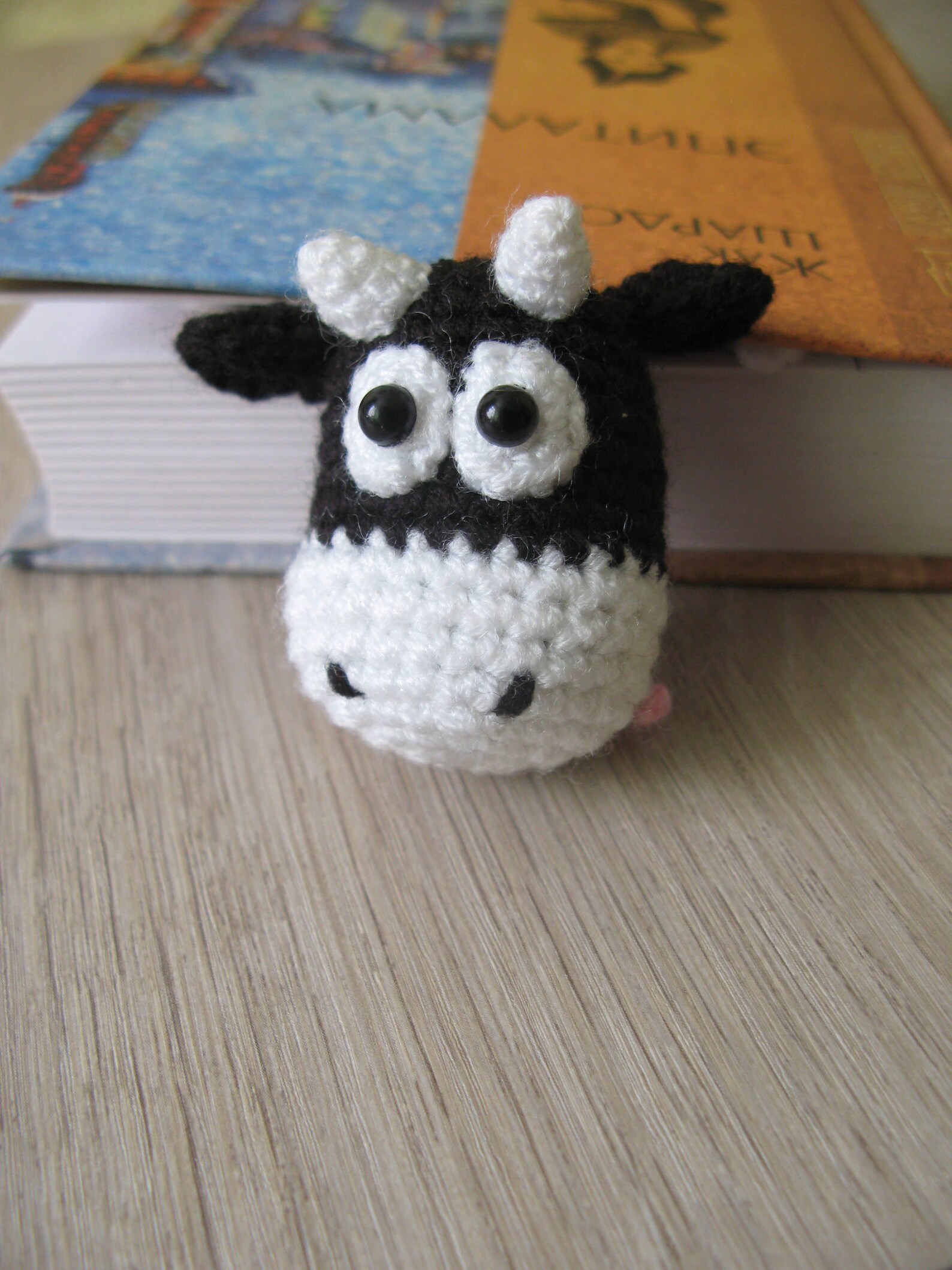 Funny Bookmark Cow Crochet Pattern, Amigurumi Tutorial - Etsy