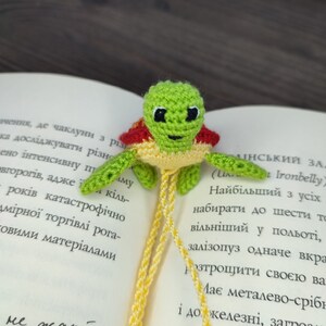 Crochet Sea Turtle Pattern Crochet Bookmark Pattern Amigurumi Pattern ...