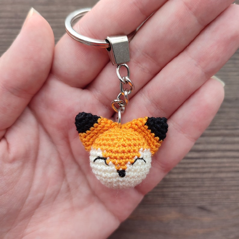 Crochet Animal Pattern Amigurumi Crochet Keychain Pattern Woodland ...
