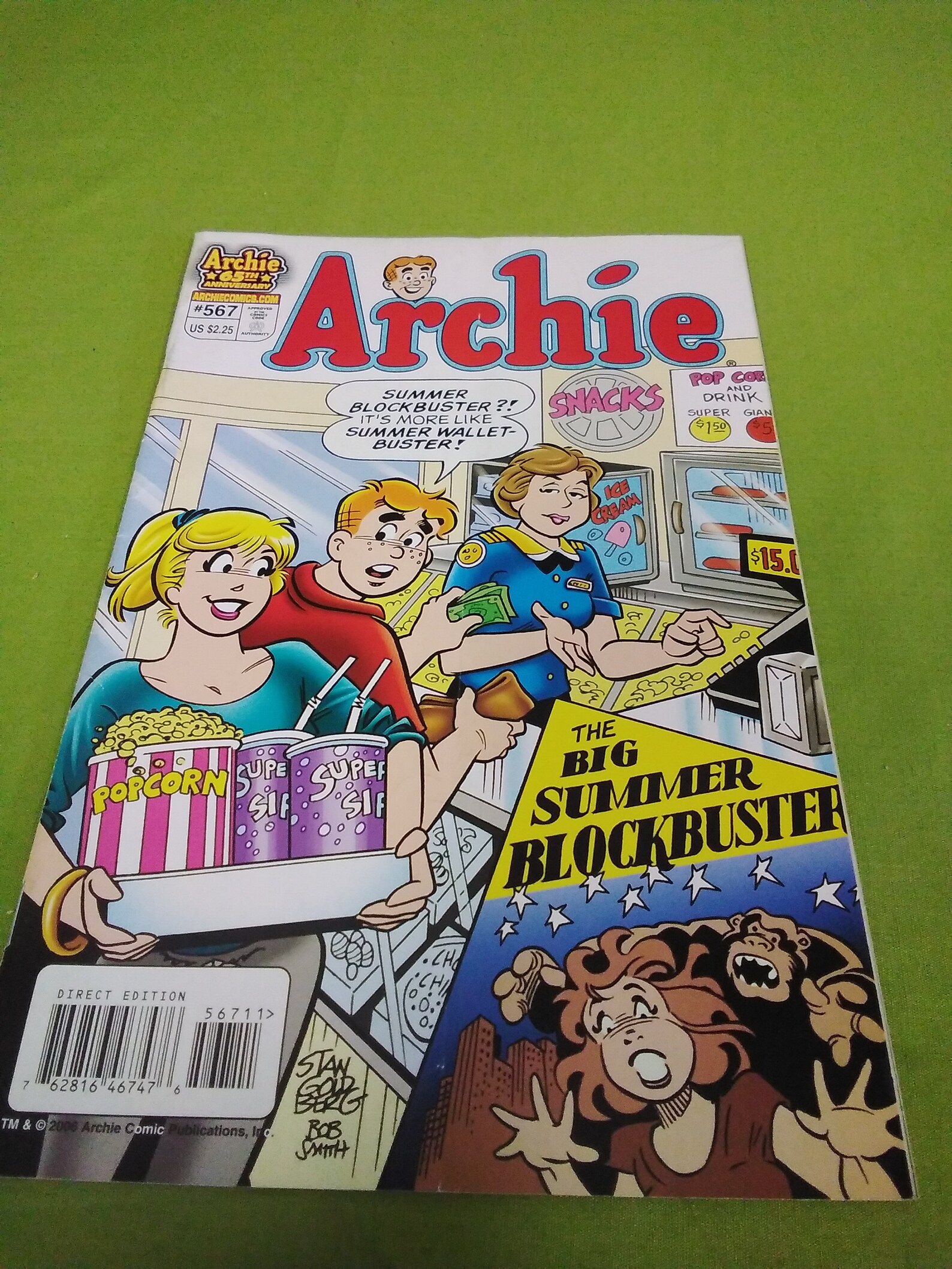 Vintage 65 Anniversary Archie Comic Book 567 | Etsy