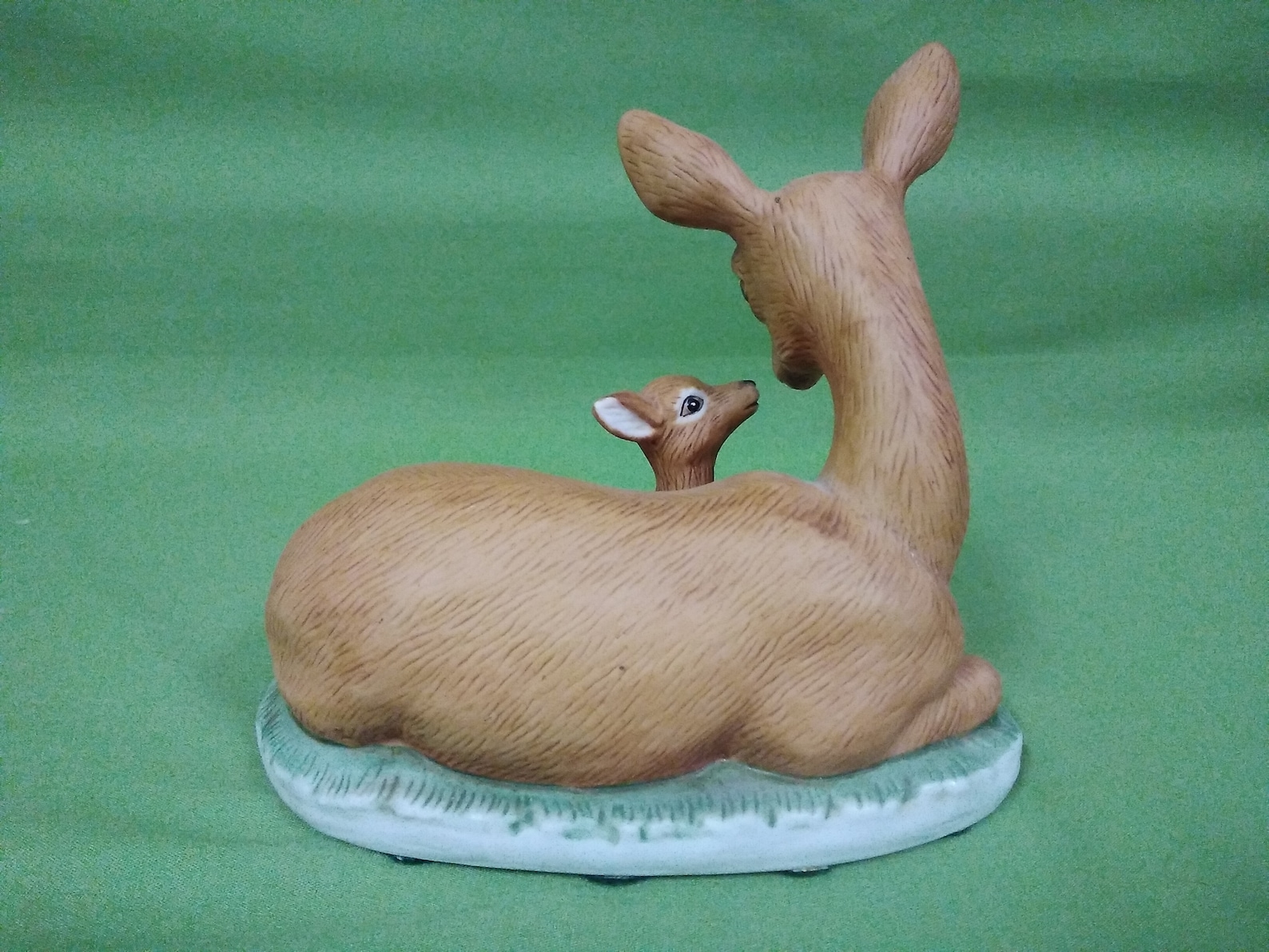 Vintage Homco Mother Deer and Fawn Figurine - Etsy