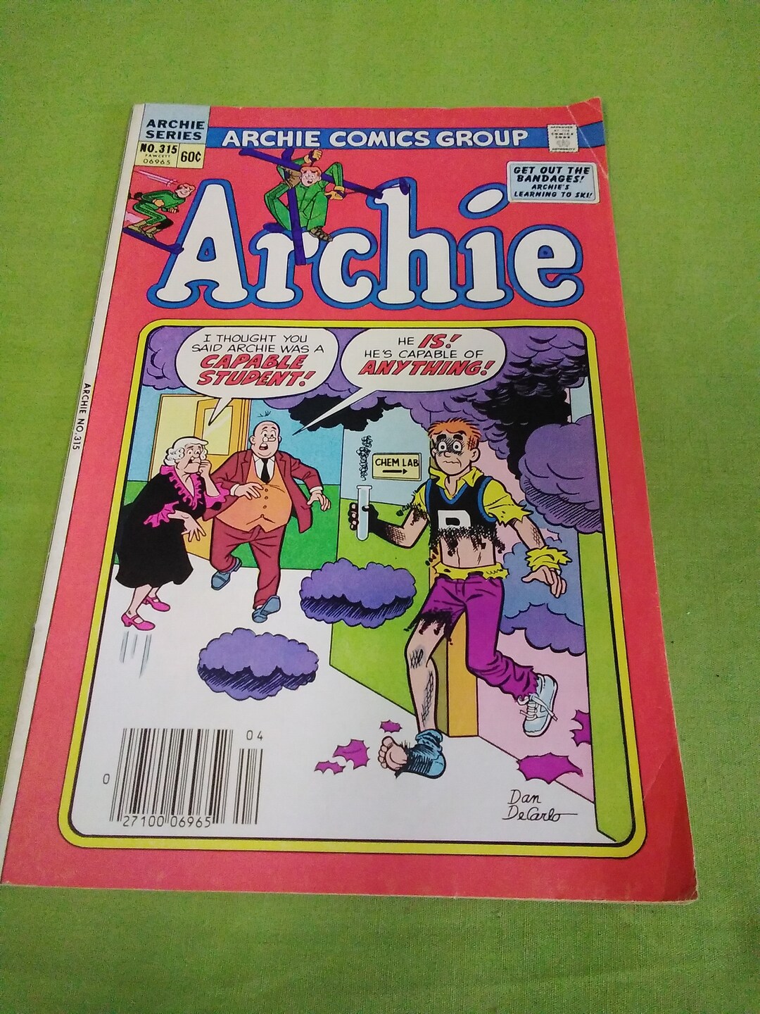 Vintage Archie Comic Book 315 / Archie Comic Group - Etsy