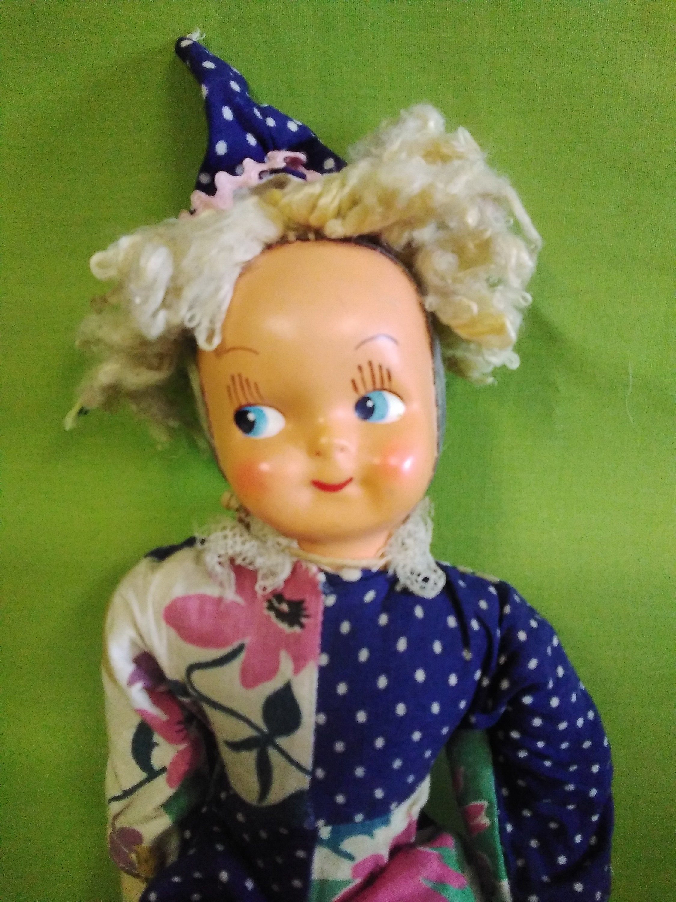 Vintage 1950's Pixie Carnival Doll - Etsy