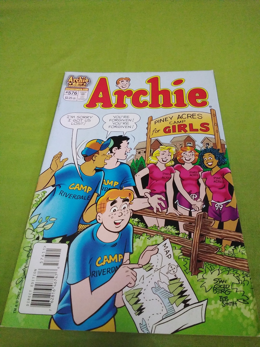 Vintage 65th Anniversary Archie Comic Book 567 - Etsy