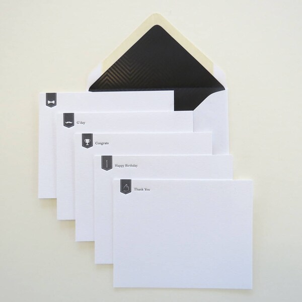 Letterpress Cards - Etsy