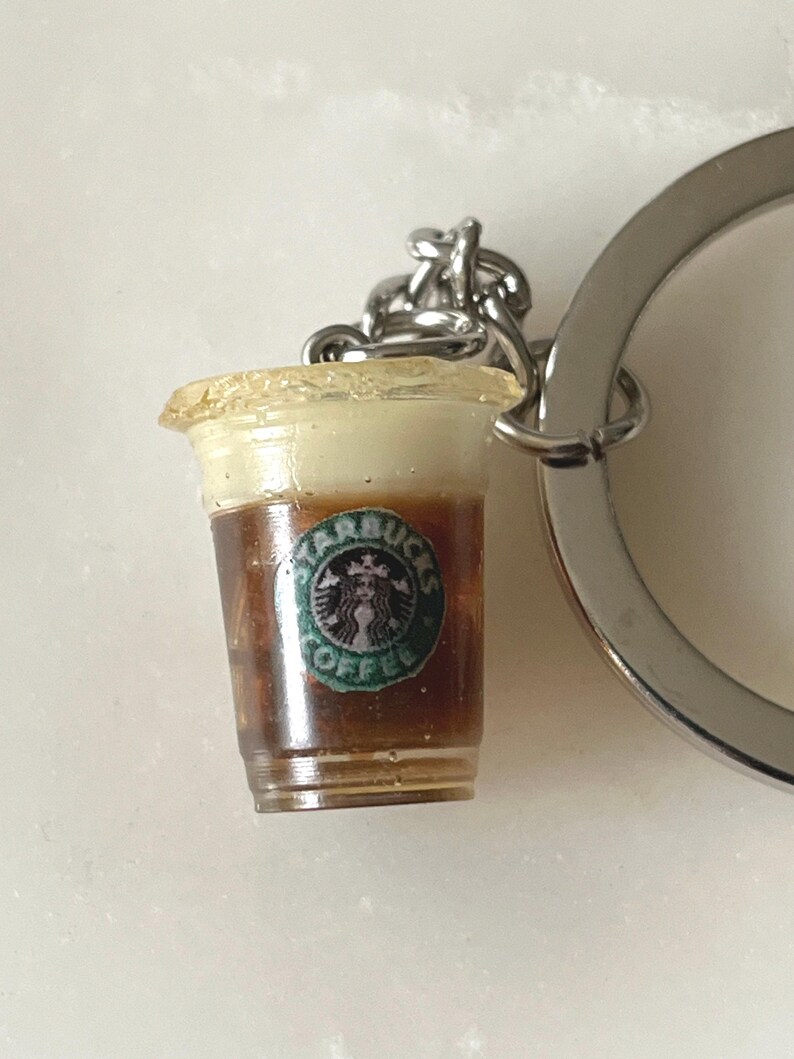 Starbucks Iced Coffee Keychain - Etsy