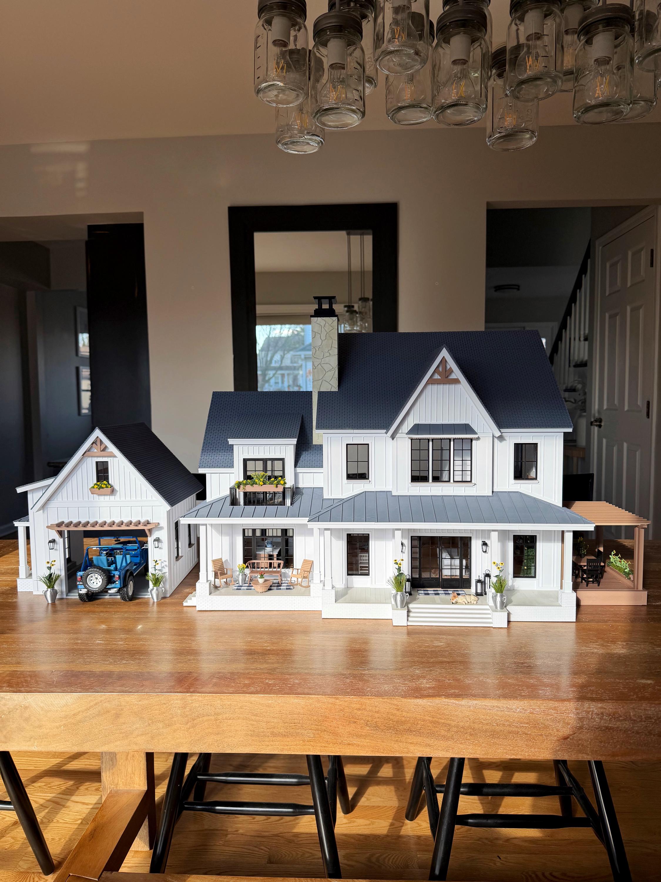 Dollhouse – Modern Farmhouse Edition Digital 3MF + STL Files - Etsy
