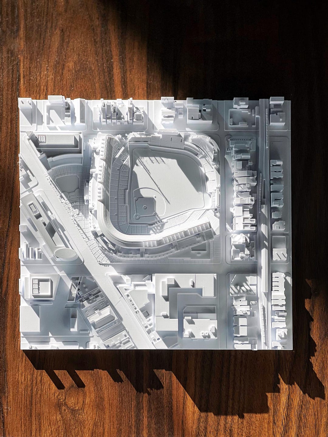 Chicago Cubs - Wrigley Field 3D Printed Model - Etsy
