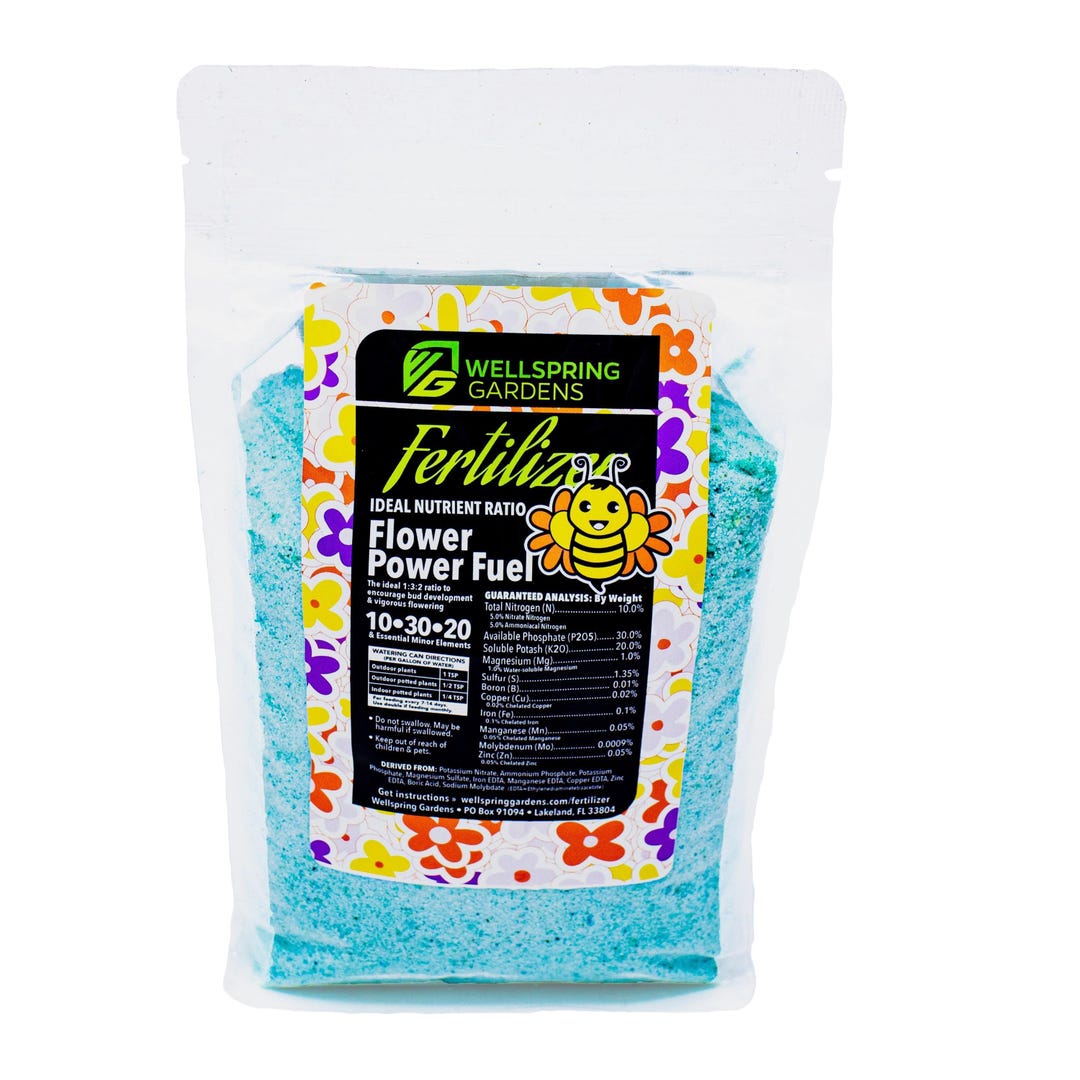 Flower Power Fertilizer - Water-soluble 10-30-20 Blend - (1 or 2 LB Bag ...