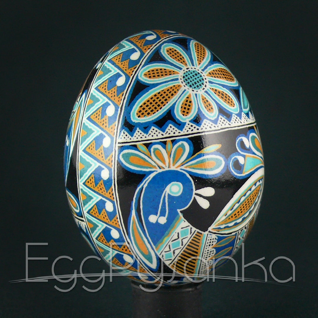 Real Ukrainian Pysanky Chicken Pysanka High Quality by Roman - Etsy