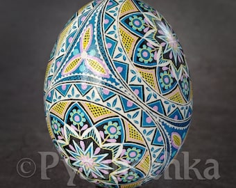 Real Ukrainian Pysanky Chicken Pysanka High Quality by Roman Easter Egg ...