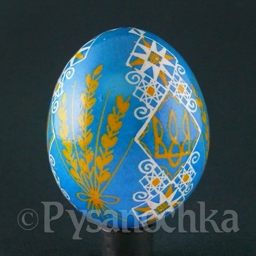 Real Ukrainian Pysanky, Ukrainian Art, Chicken Hand Made Hutsul Pysanka ...