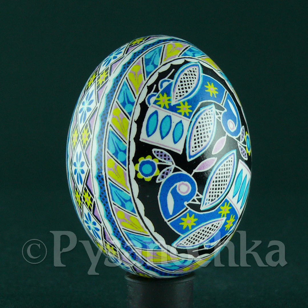 Real Ukrainian Pysanky Chicken Pysanka High Quality by Roman - Etsy
