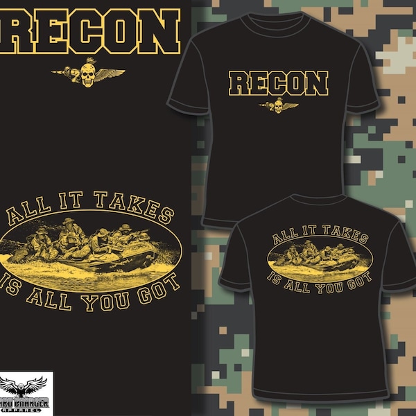 Recon Marine Shirt - Etsy