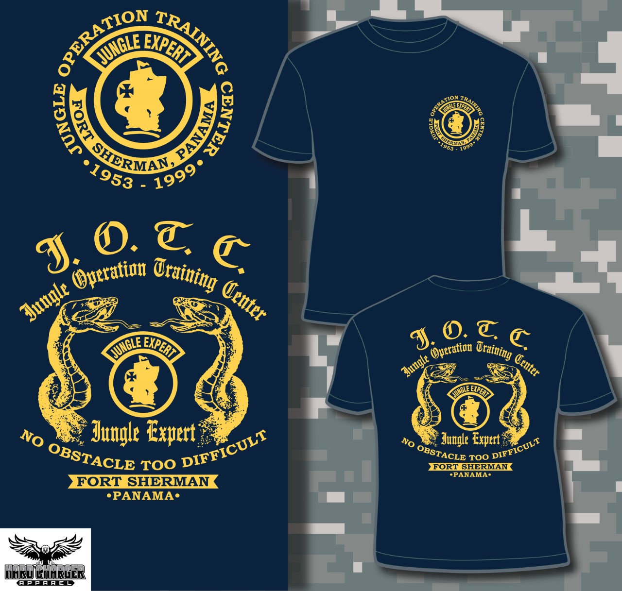 Jungle Operations Training Center - JOTC - Fort Sherman, Panama T-shirt ...