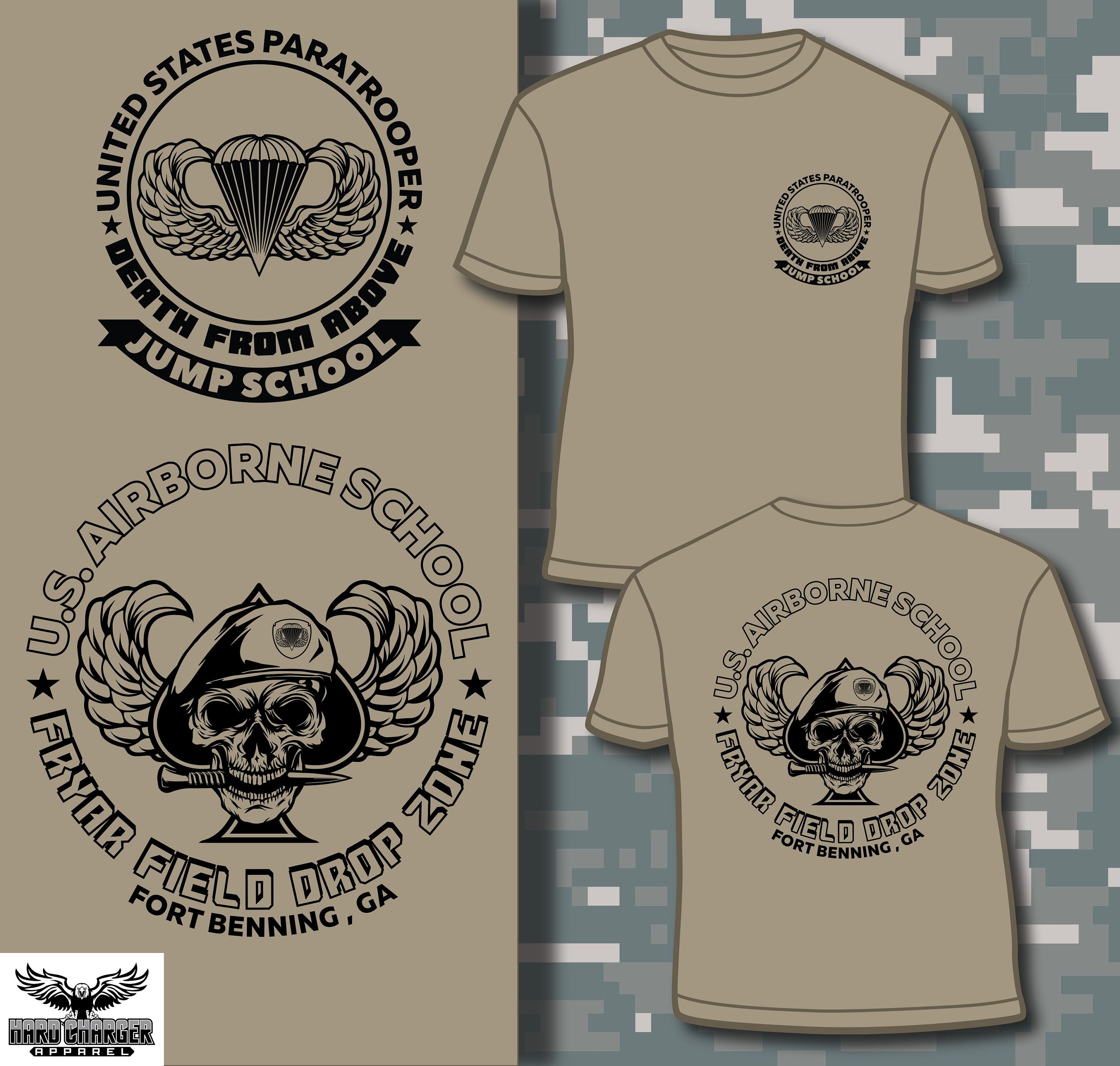 Fort Benning, GA Airborne Jump School Fryar Field Jump Zone T-shirt - Etsy