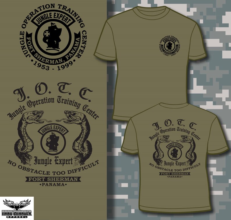 Jungle Operations Training Center JOTC Fort Sherman - Etsy