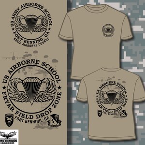 US Airborne School Fryar Field Drop Zone Fort Benning, GA Outstanding T ...