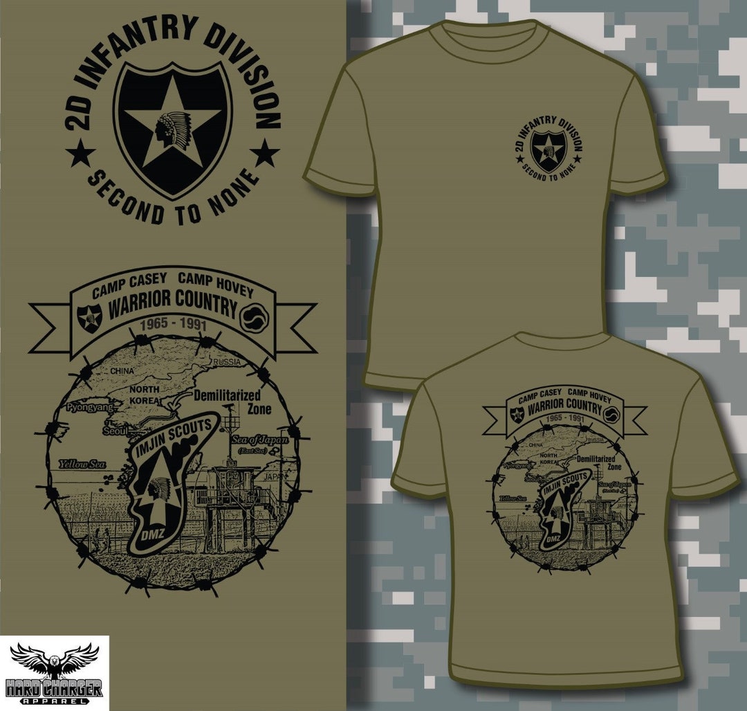 US Army 2nd Infantry Division Camp Casey Camp Hovey Imjin Scouts South ...