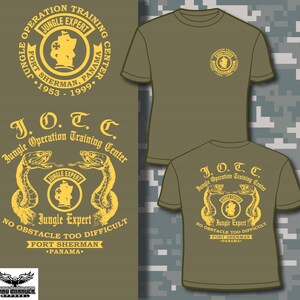 Jungle Operations Training Center - JOTC - Fort Sherman, Panama T-shirt ...