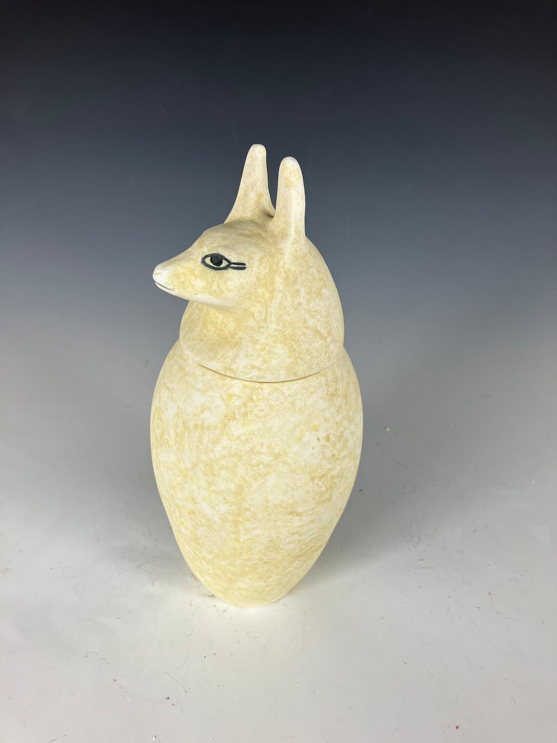 Egyptian Canopic Funerary Pet Cremation Urn Memorial for Ashes ...