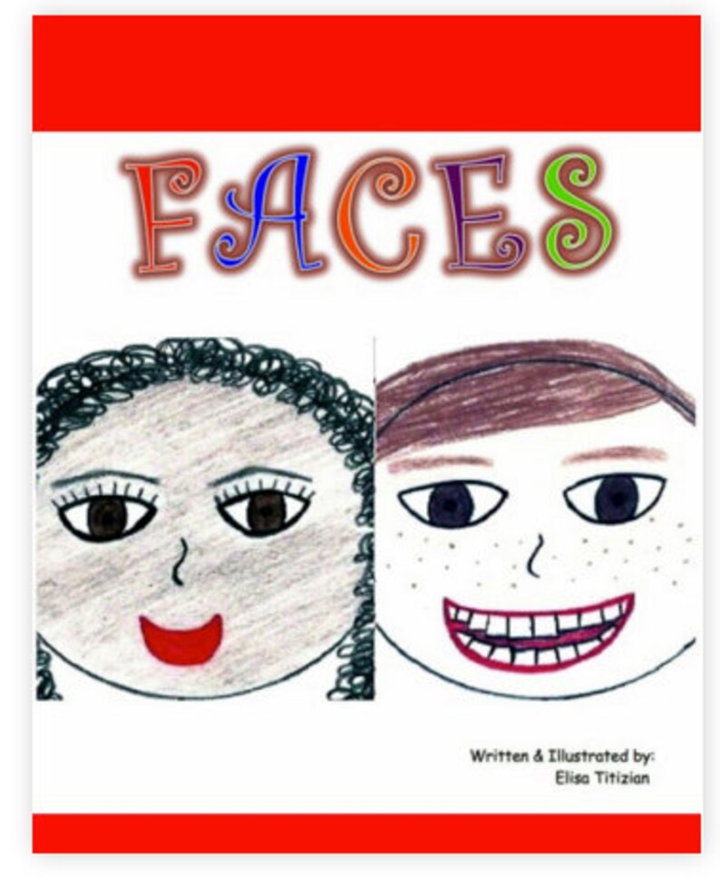 Faces Book | Etsy