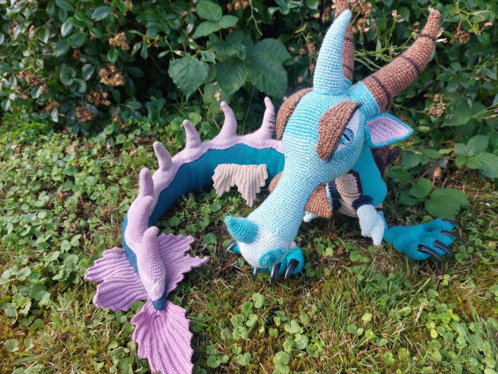 Crochet Pattern Water Dragon - Etsy