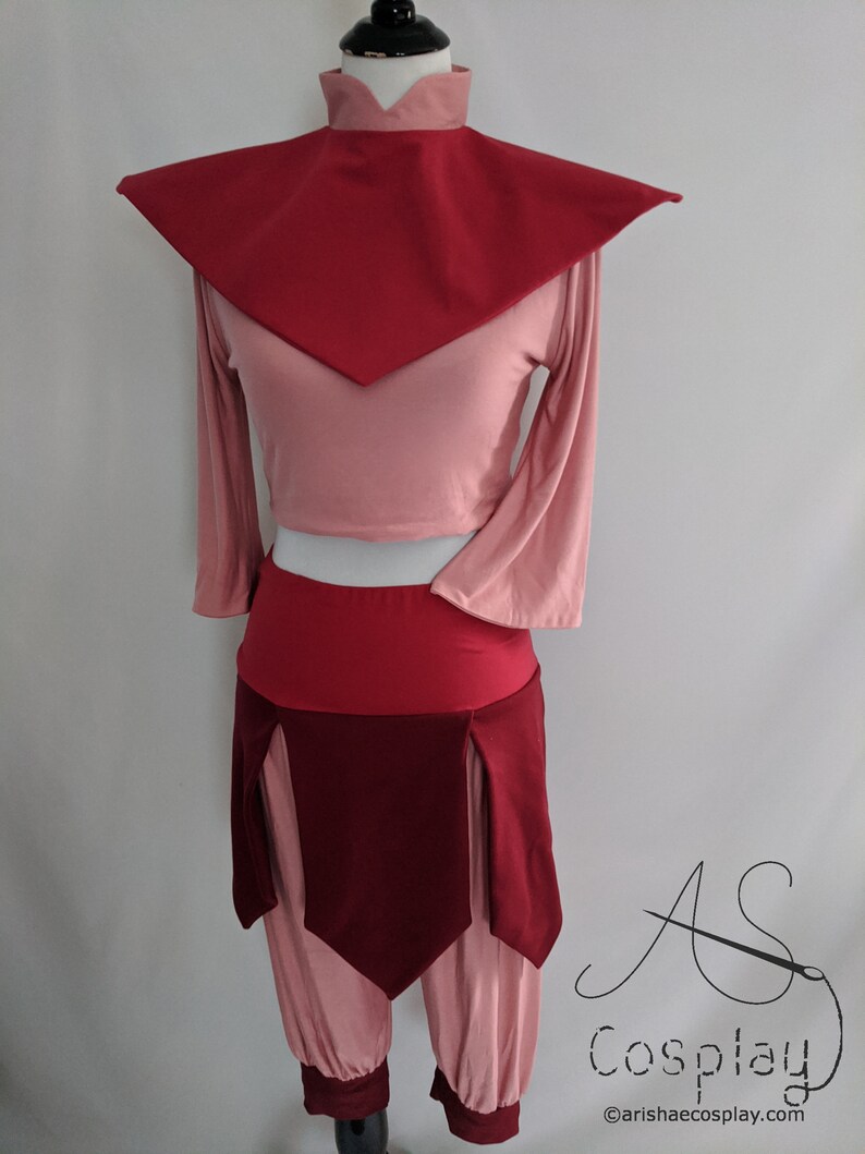 Pink Acrobat Cosplay Fully Functional Fire Nation Acrobat | Etsy