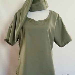 Adventurer Cosplay Green Tunic and Hat - Any Size for Men or Women ...