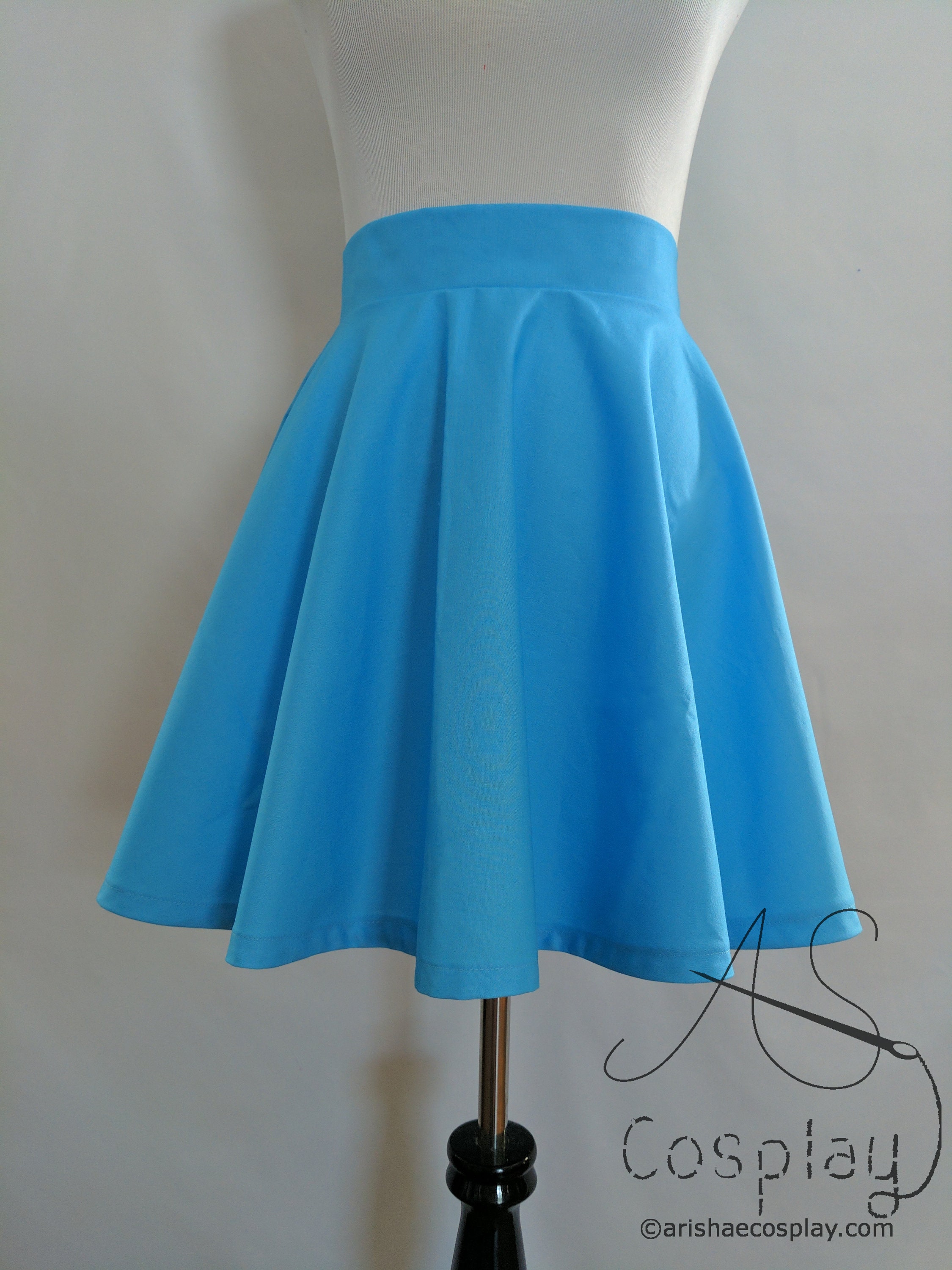 Circle Skirt Custom Full Circle Skirt Any Size/any Color - Etsy