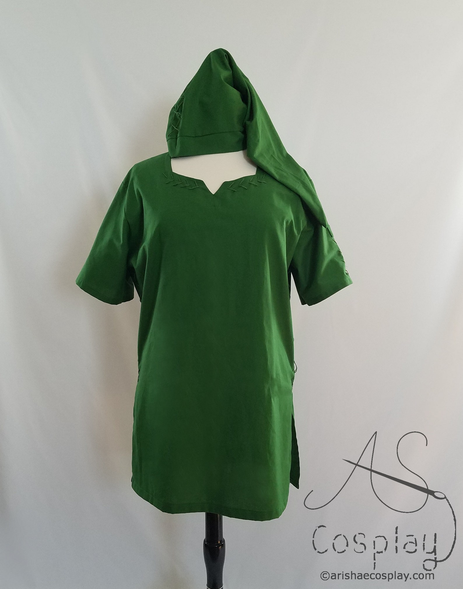 Adventurer Cosplay Green Tunic and Hat Any Size for Men or | Etsy