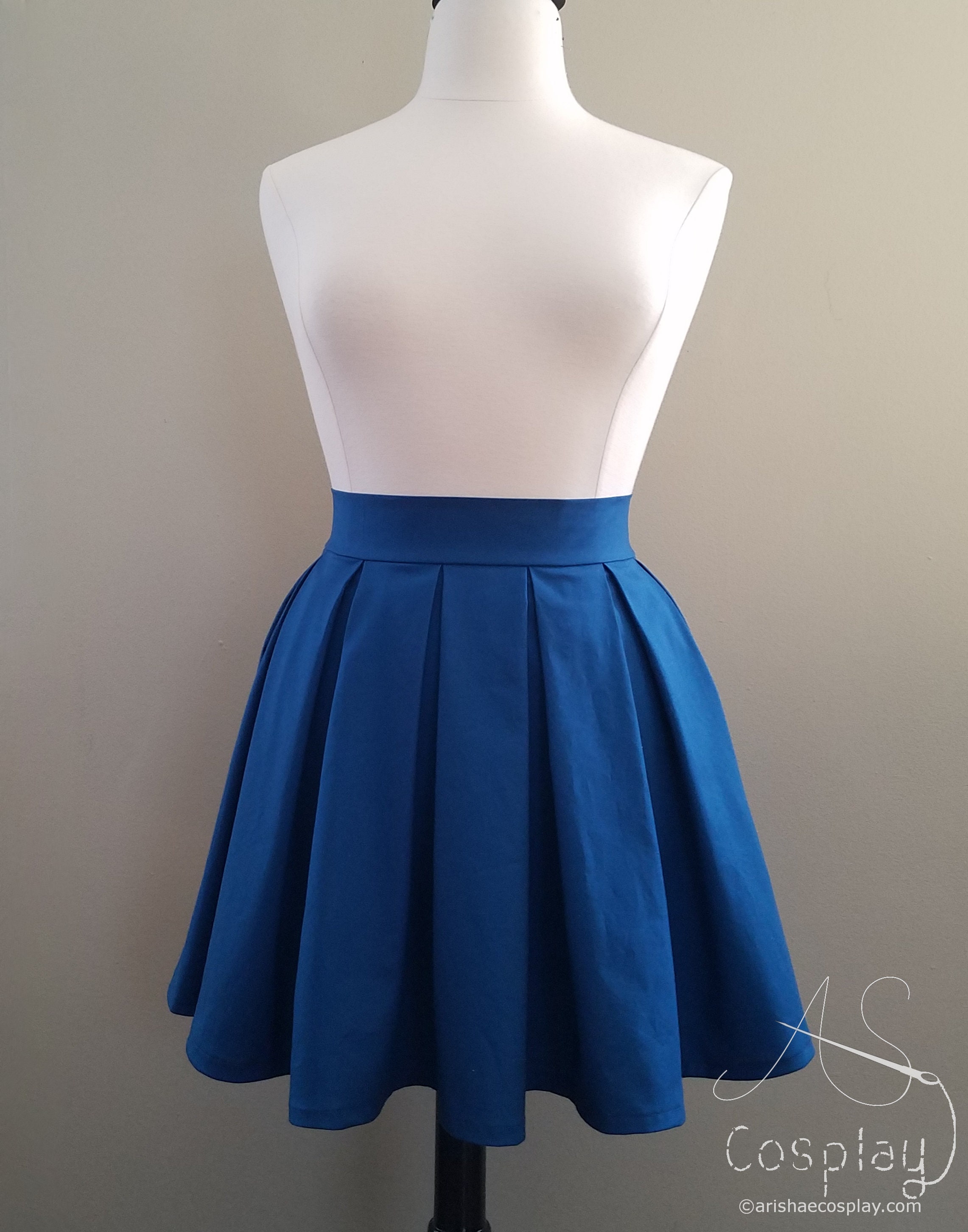 Inverted Pleat Skirt
