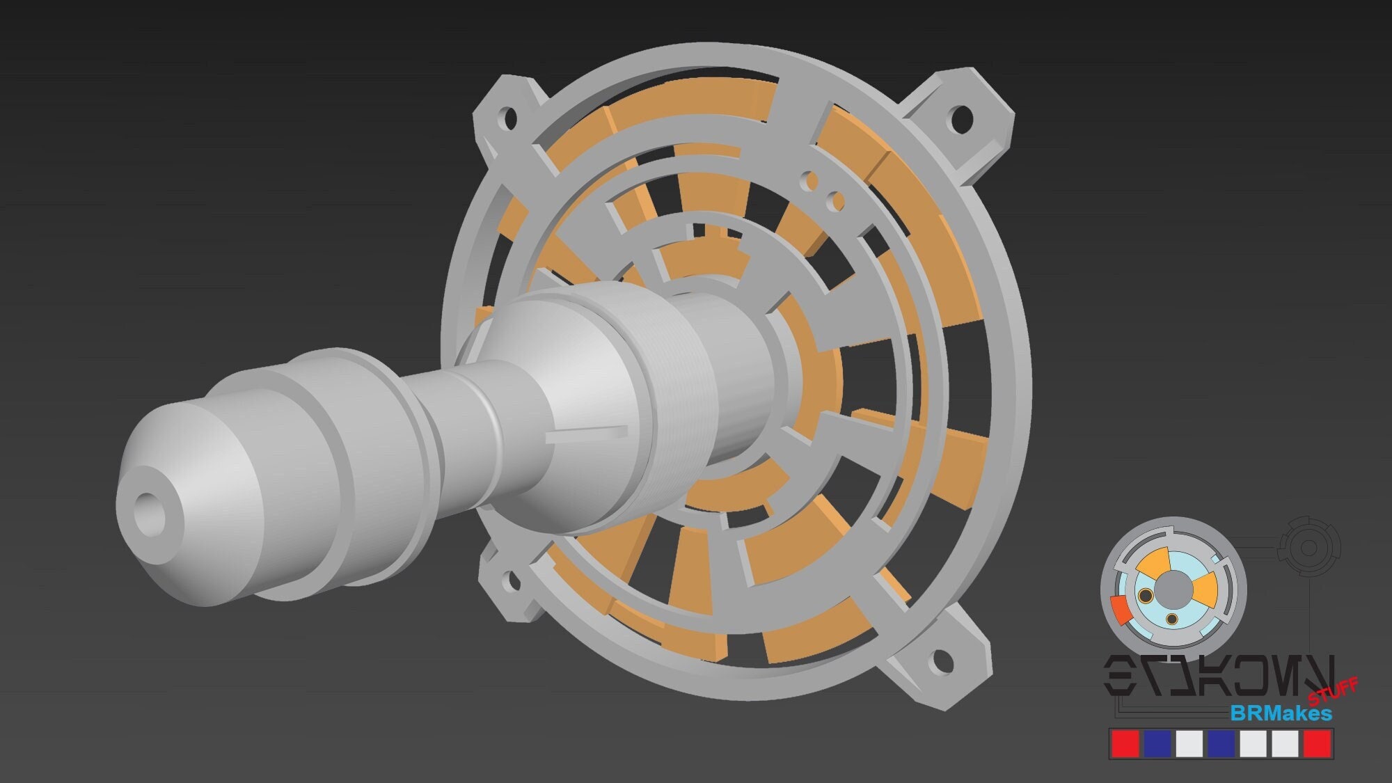 Star Wars Inspired Droid Scomp STL File: Droid Interface - Etsy