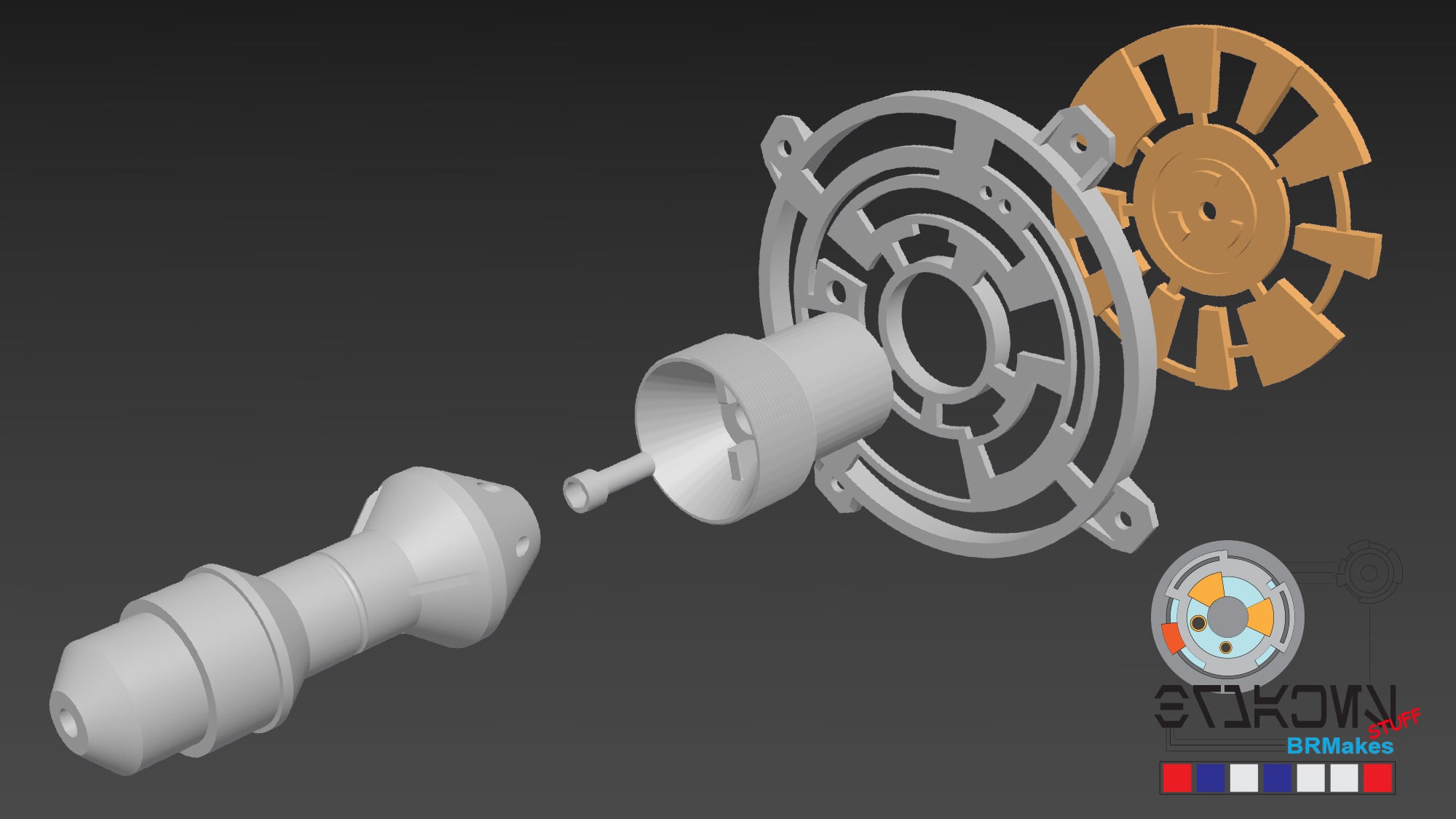 Star Wars Inspired Droid Scomp STL File: Droid Interface - Etsy