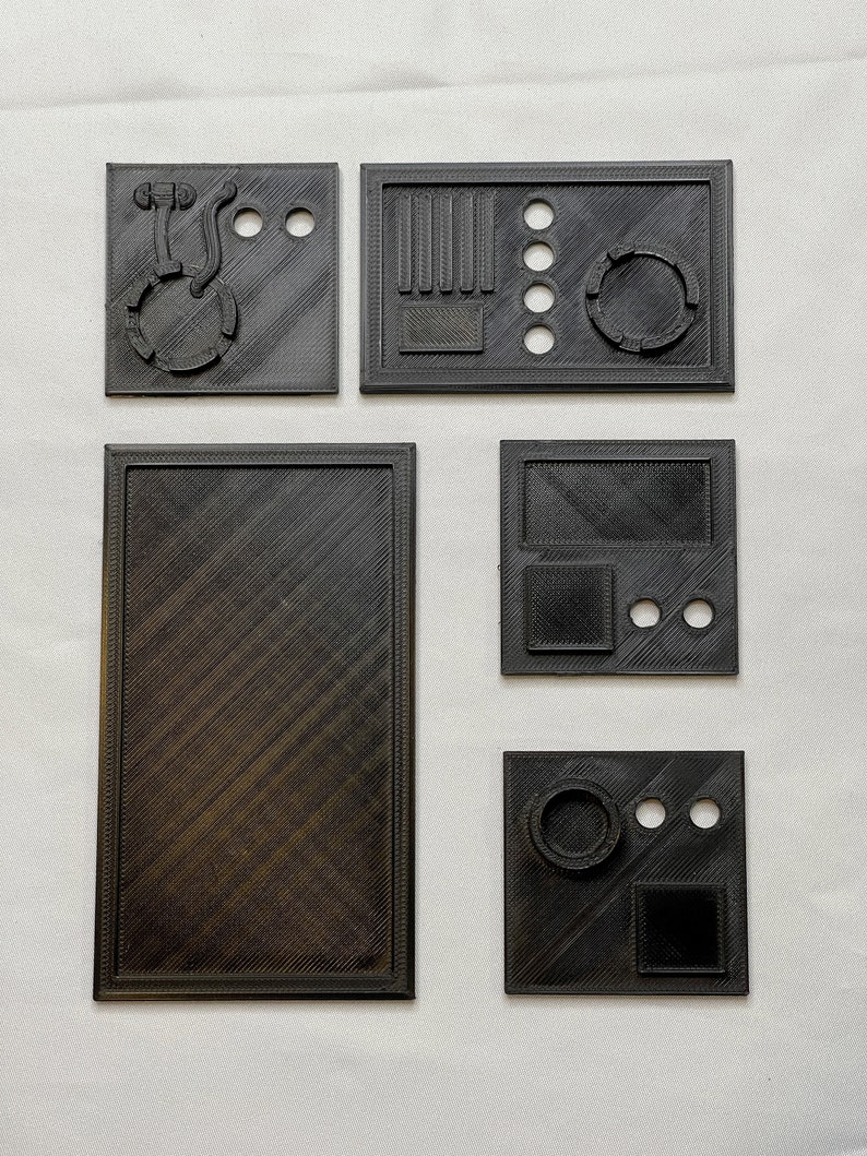 Star Wars Inspired Greeble Starter Panels/costume Greebles - Etsy