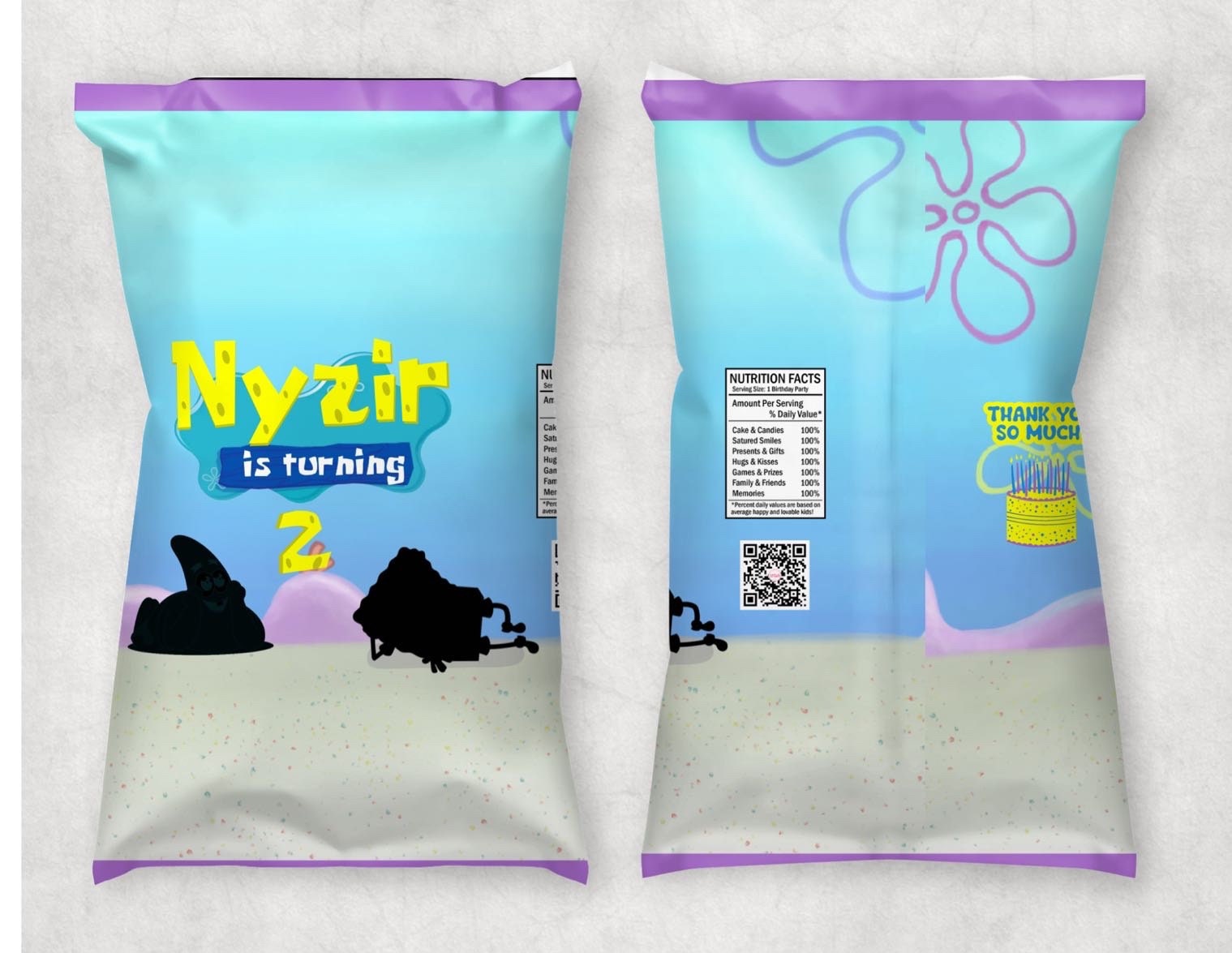 Digital Chip Bag Files - Etsy