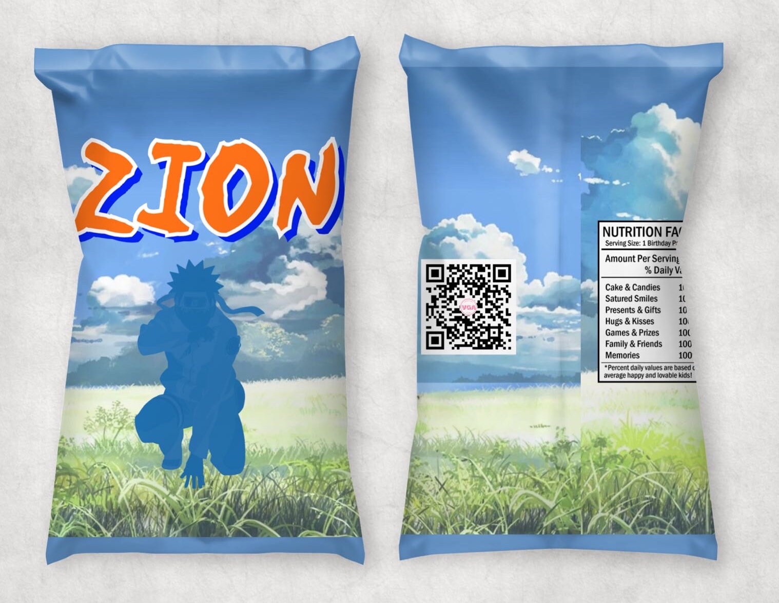Digital Chip Bag File - Etsy
