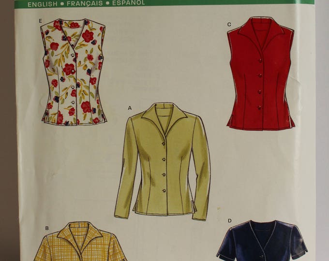 Simplicity New Look 6598 Blouse Pattern, Sizes 8-18 - Etsy