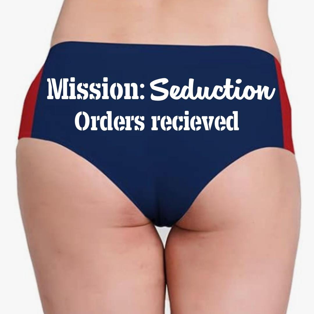 Custom Panties Dress Blues Mission Seduction Orders Received Fast