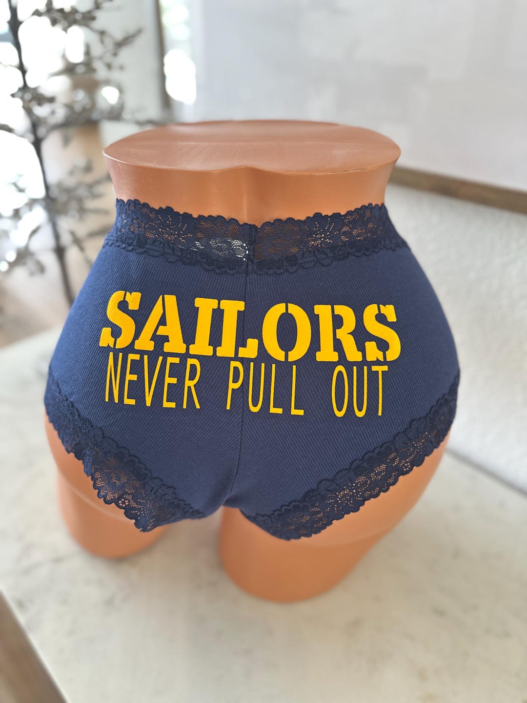Custom Military Panties: Sailors Never Pull Out Underwear - Etsy
