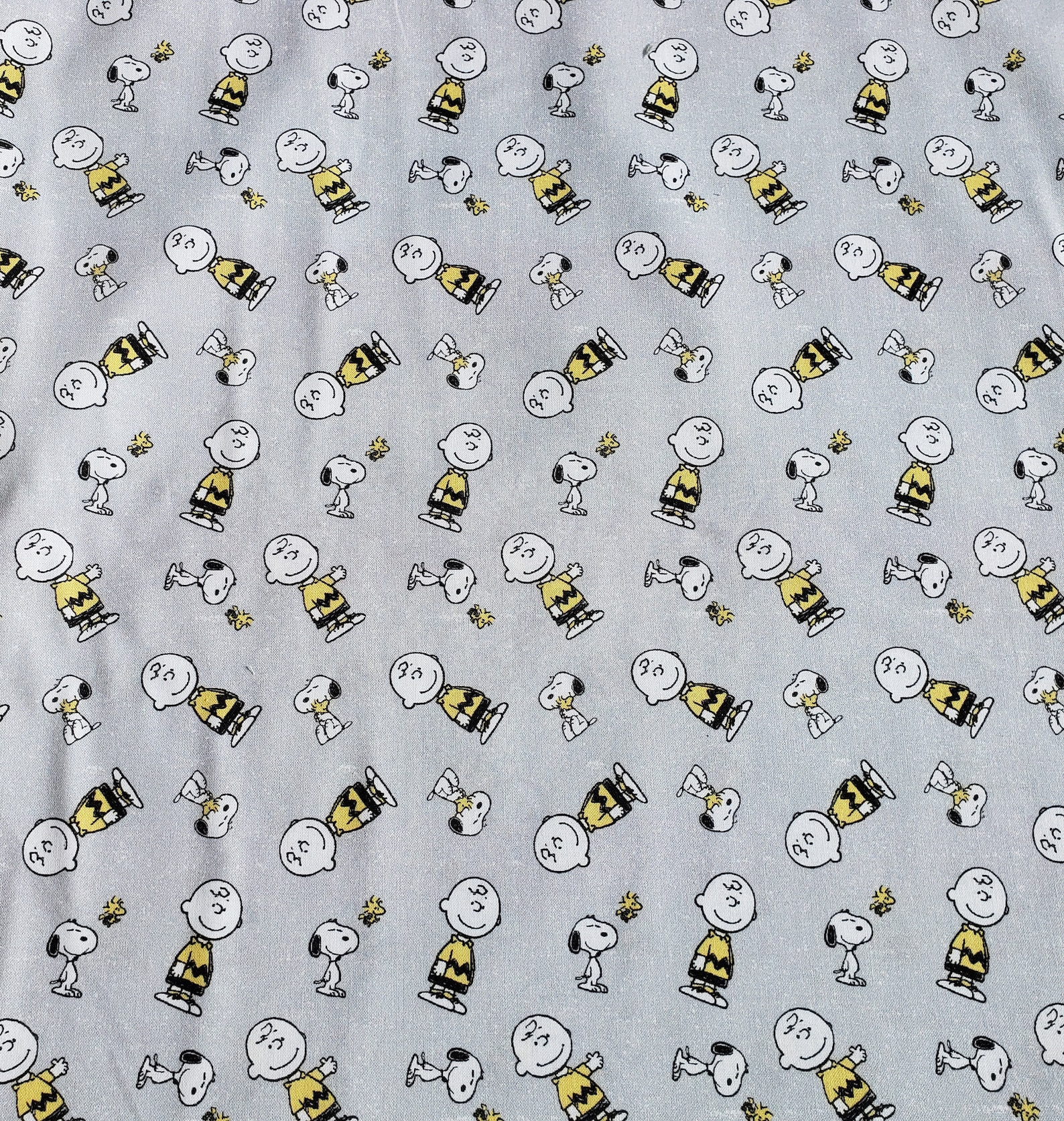 Snoopy Cotton Fabric - Etsy