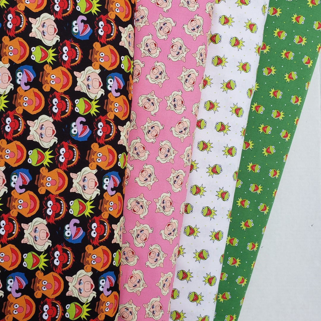 Muppets Cotton Fabric - Etsy