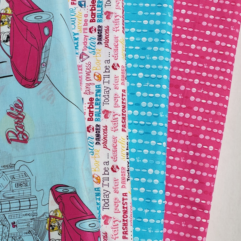 Barbie Fabric by the Yard - Etsy