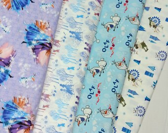 Frozen Fabric Elsa Fabric Elsa Framed Farbic Blue Frozen - Etsy