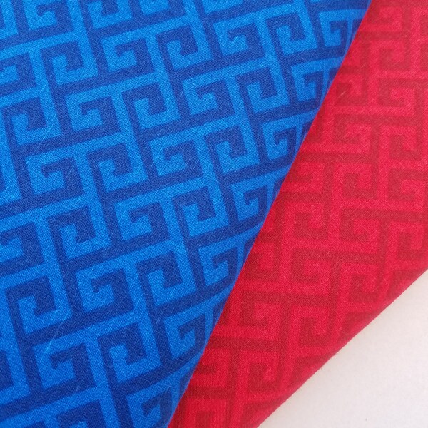 Greek Key Fabric - Etsy