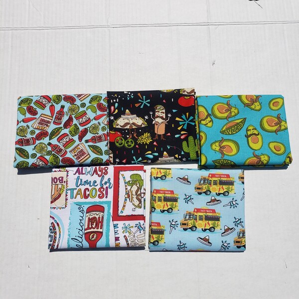 Food Fabric - Etsy