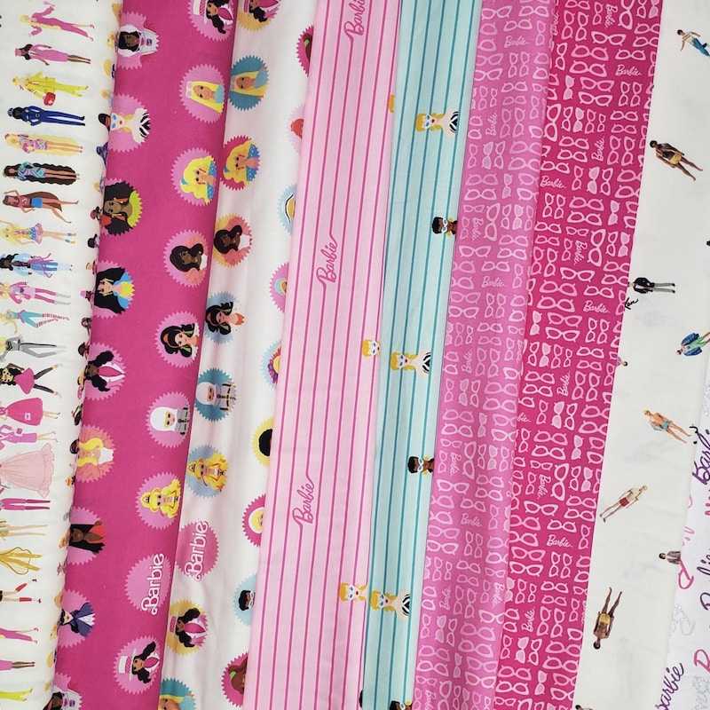 Barbie Fabrics by Yard - Etsy