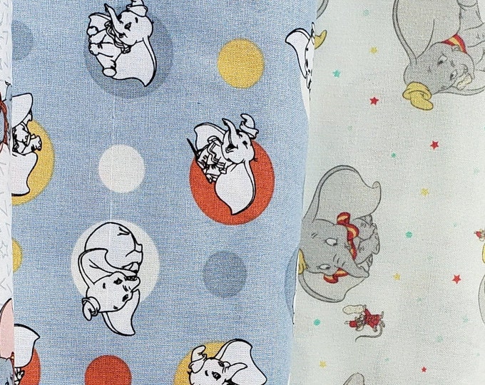 Disney Dumbo Cotton Fabric - Etsy