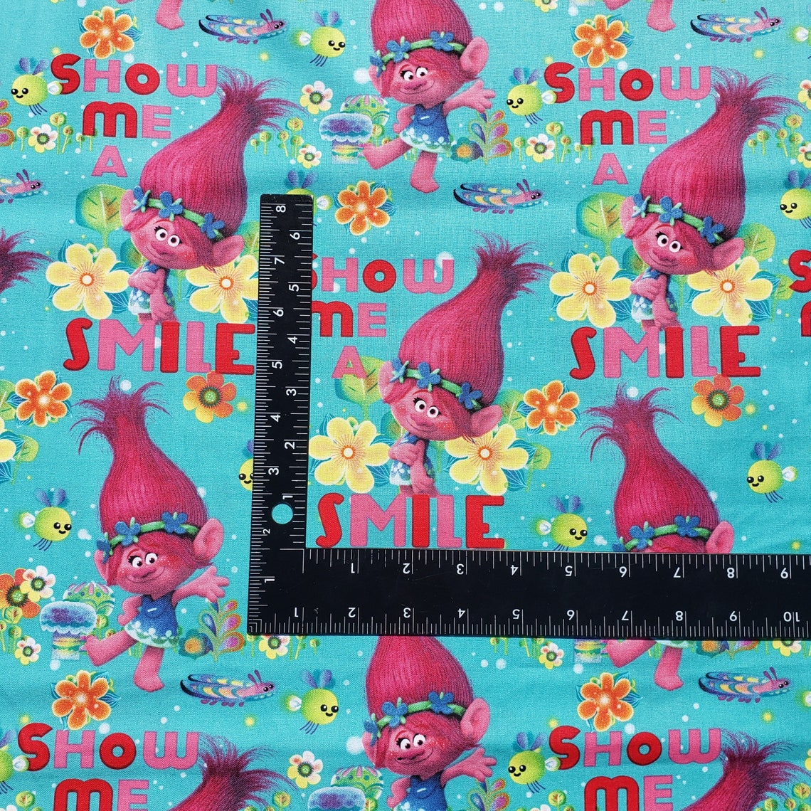 Trolls Cotton Fabric - Etsy